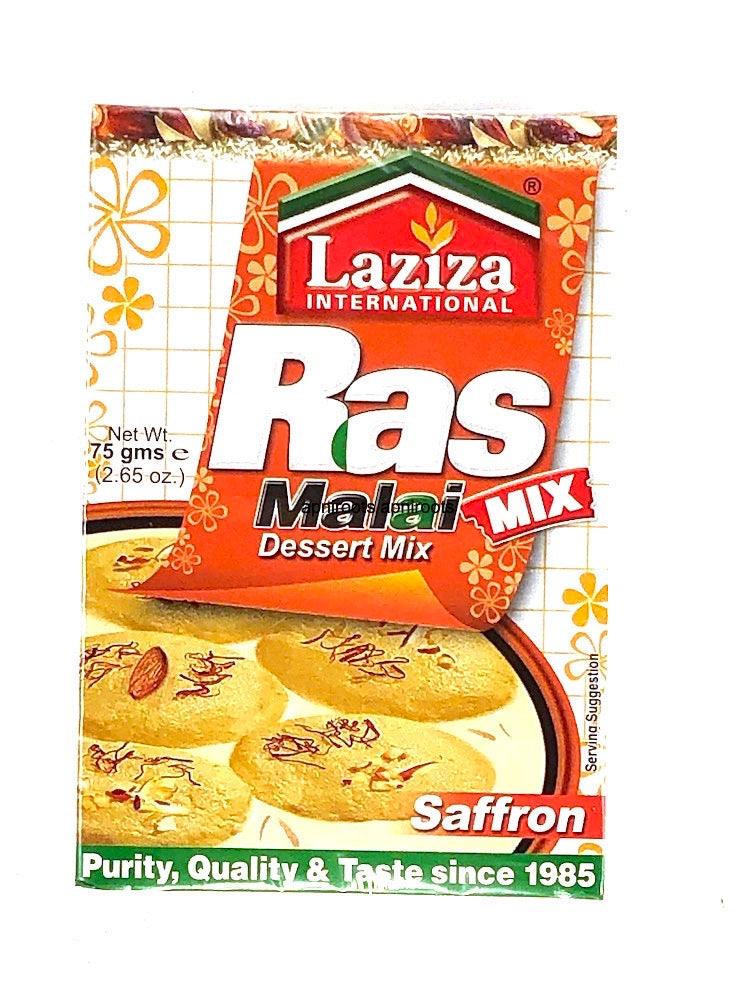 LAZIZA RASMALAI SAFFRON 75G by at apniroots Indian Grocery Store Online ...