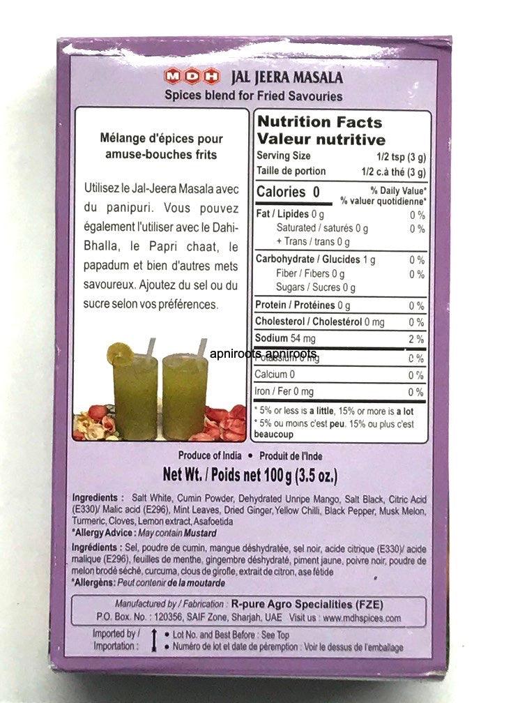MDH JAL JEERA 100GM by at apniroots Indian Grocery Store Online ...