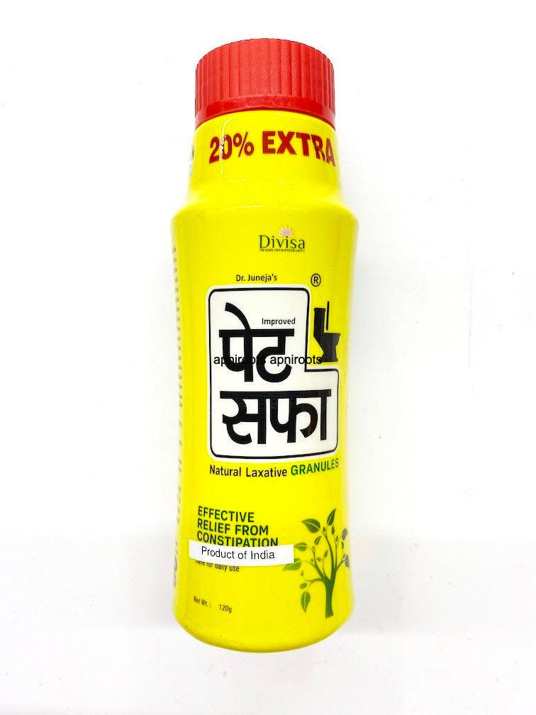 PET - SAFA GRANULES - 120GM by at apniroots Indian Grocery Store Online ...