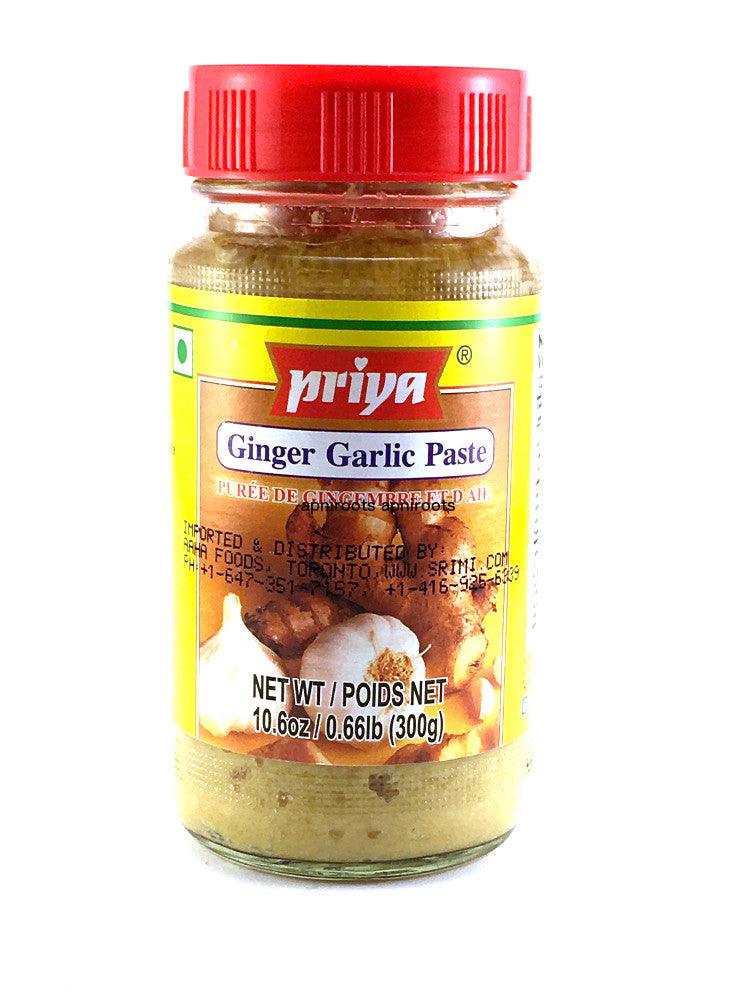 PRIYA - GINGER GARLIC PASTE - 300GM by at apniroots Indian Grocery ...