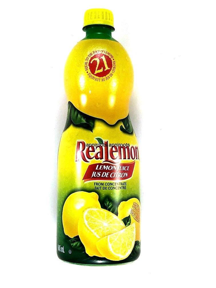 REAL - LEMON JUICE - 945ML by at apniroots Indian Grocery Store Online ...
