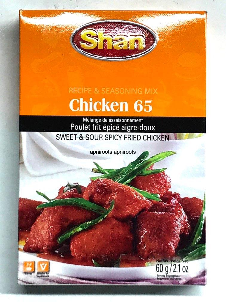 SHAN - CHICKEN 65 - 60GM by at apniroots Indian Grocery Store Online ...