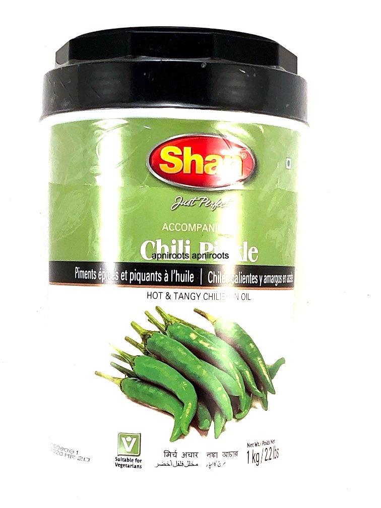 SHAN CHILLI PICKLE1KG by at apniroots Indian Grocery Store Online ...