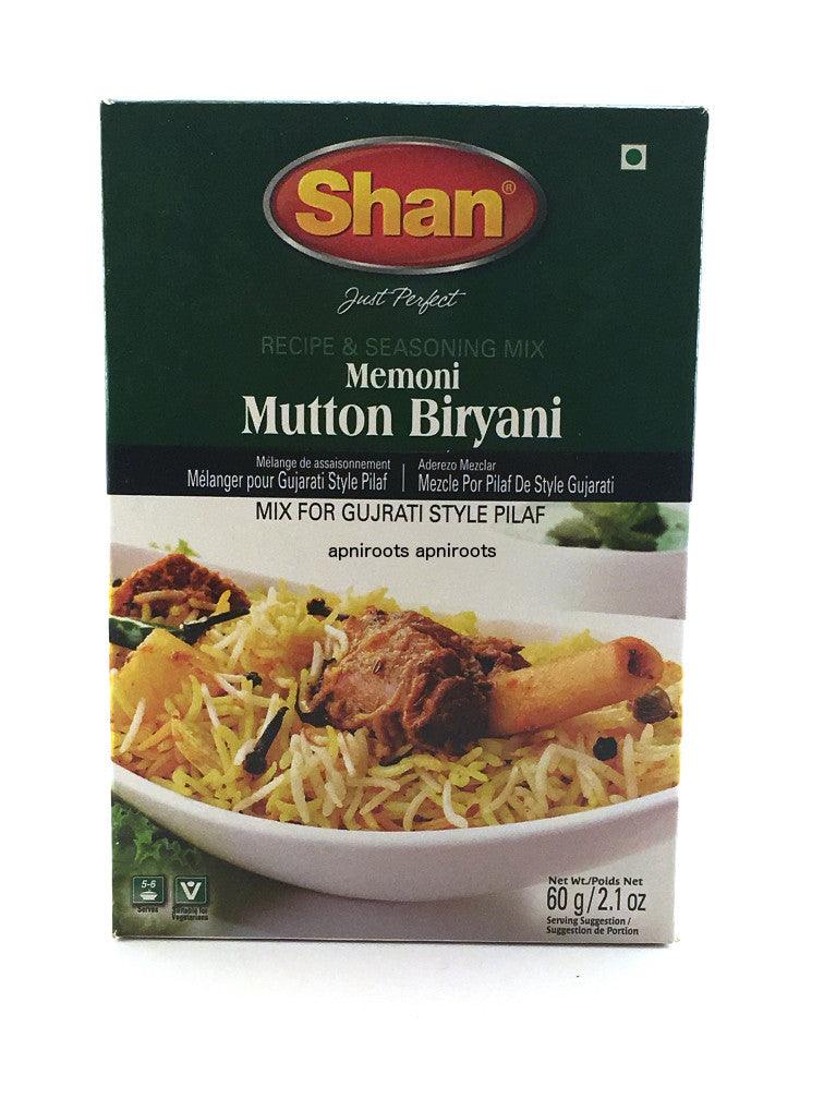 SHAN - MEMONI MUTTON BIRYANI - 60GM by at apniroots Indian Grocery ...