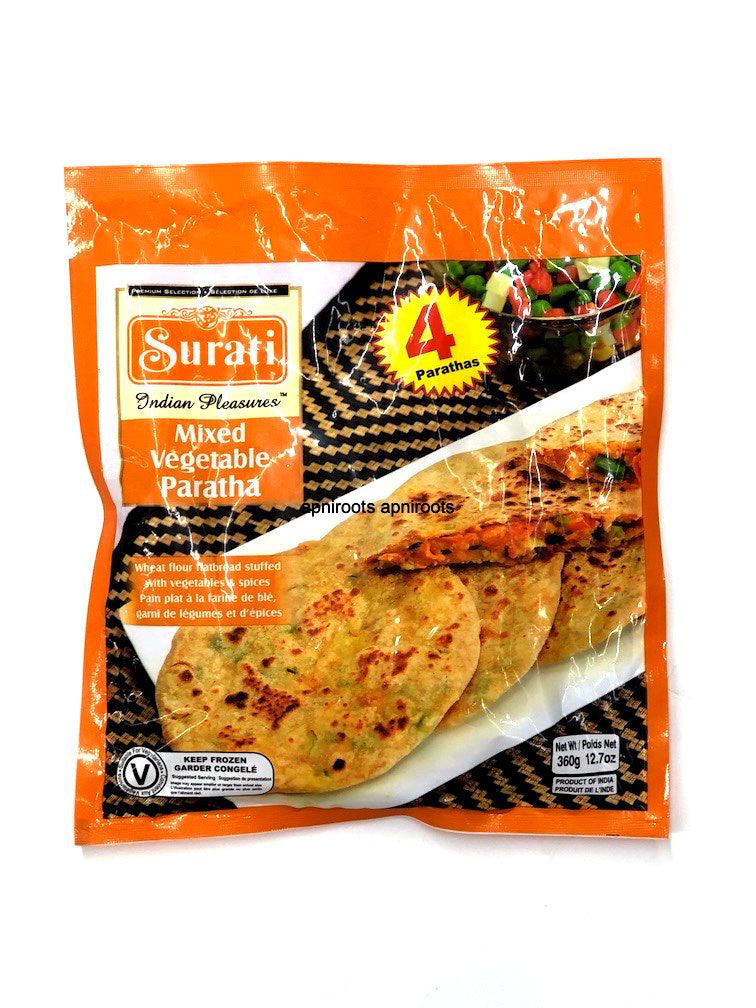 SURATI MIX VEG PARATHA 4PCS by at apniroots Indian Grocery Store Online ...