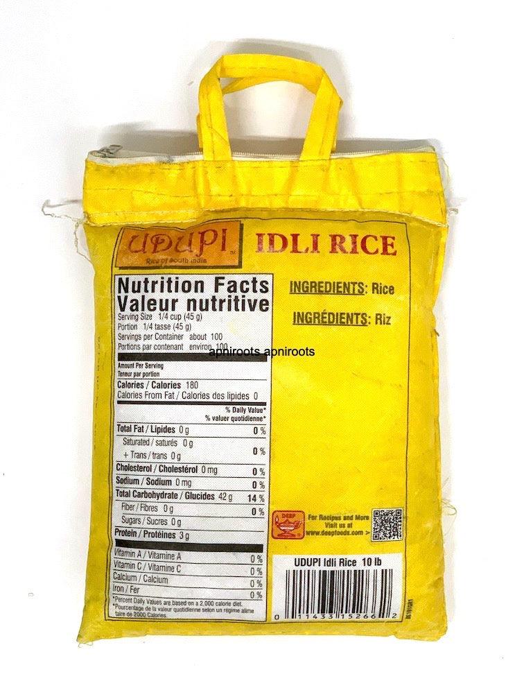 UDUPI IDLI RICE 10 LBS (you will receive Deep brand as Udupi is now ...