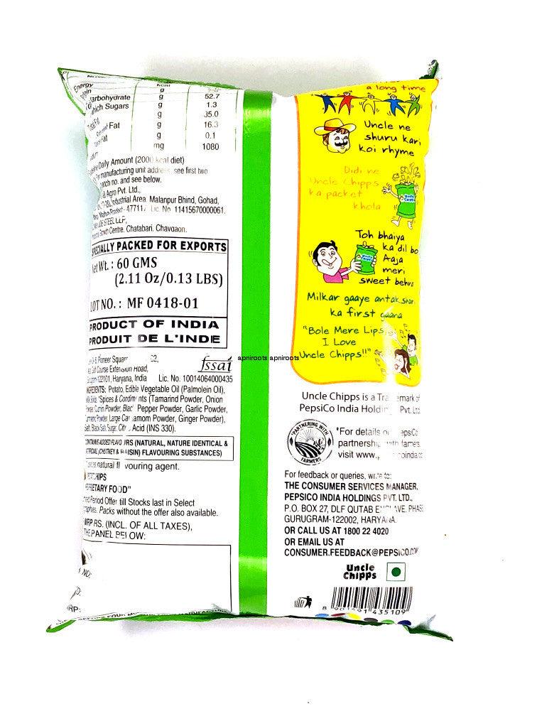 Uncle Chips - Spicy Treat Chips - 60gm by at apniroots Indian Grocery ...
